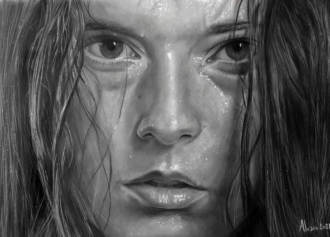 Art Drawing Hyper Realistic , Hyperrealistic Pencil Drawing , Charcoal ...