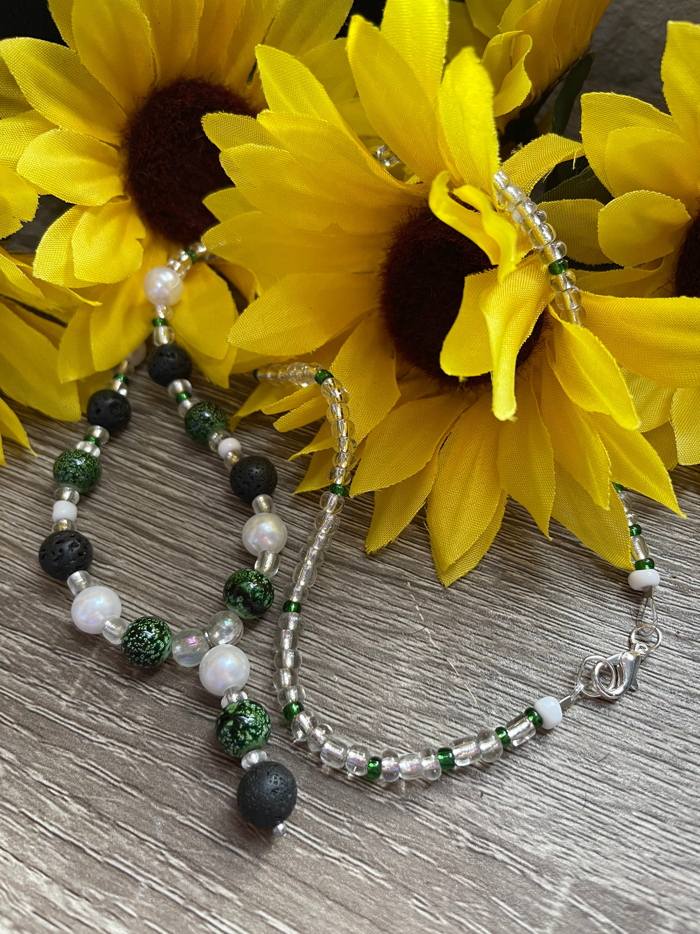 Green Lava Stone Full Set - Etsy