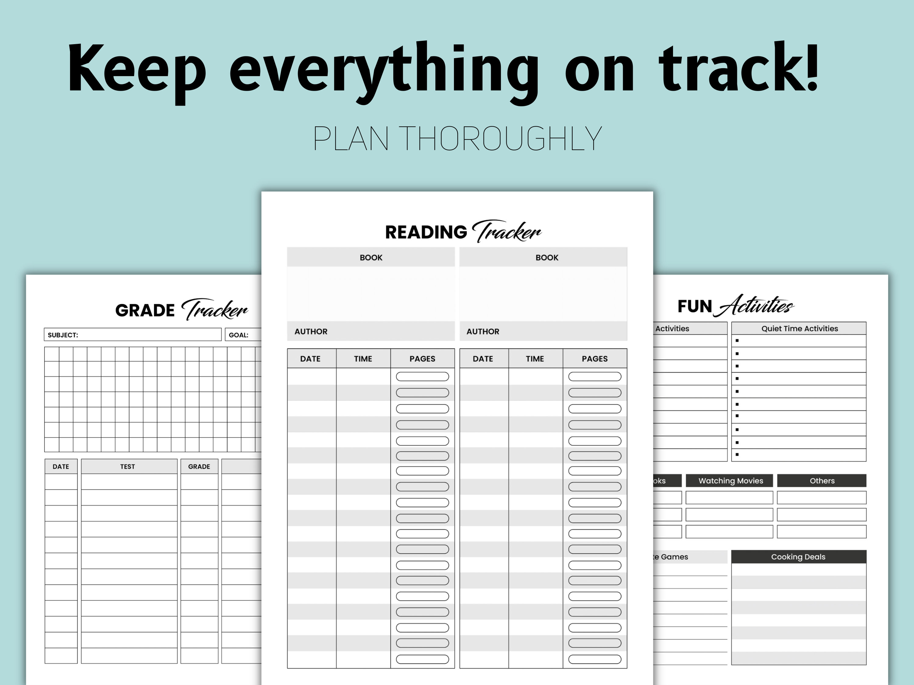 COMPLETE Homeschool Planner, Lesson Planner, Homeschool Schedule ...