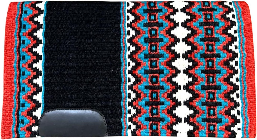 Western Show Horse Saddle Blanket New Zealand Design Handmade Wool ...