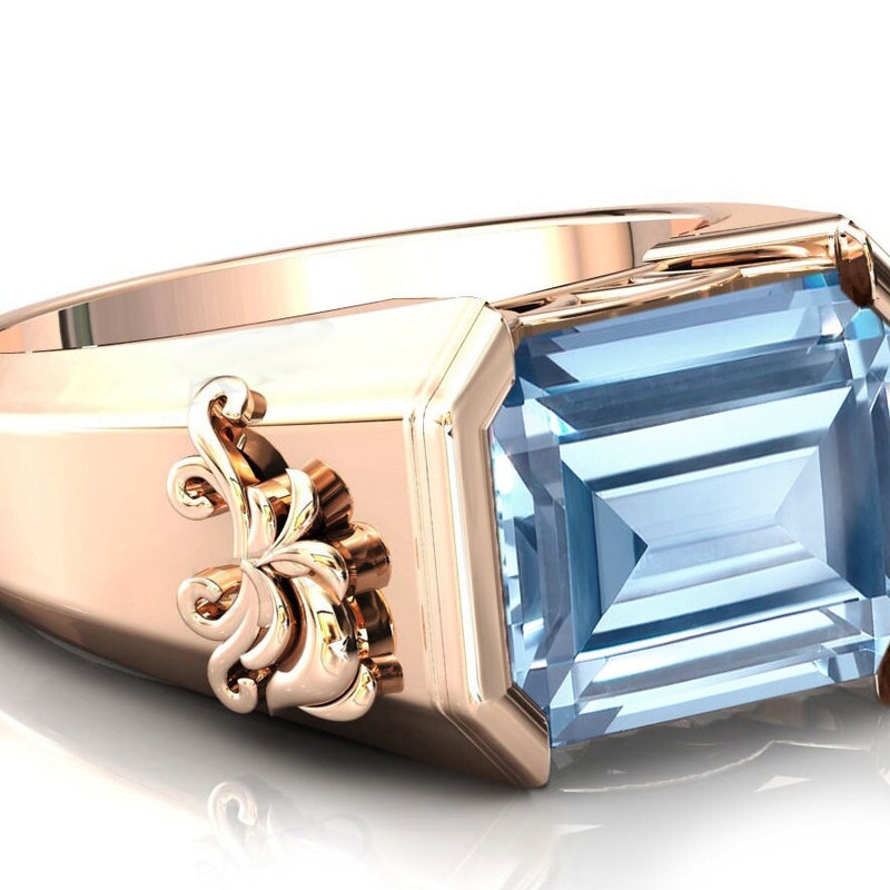 Mens Gemstone Rings - Etsy