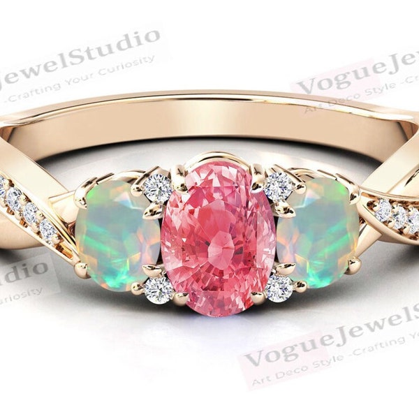 Padparadscha Sapphire - Etsy