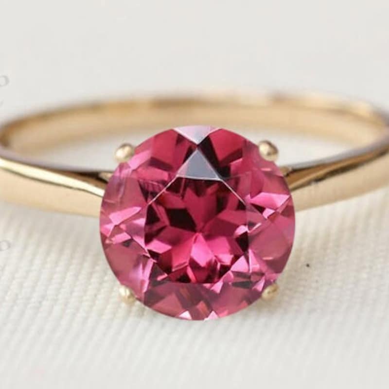 Pink Gold Rings - Etsy