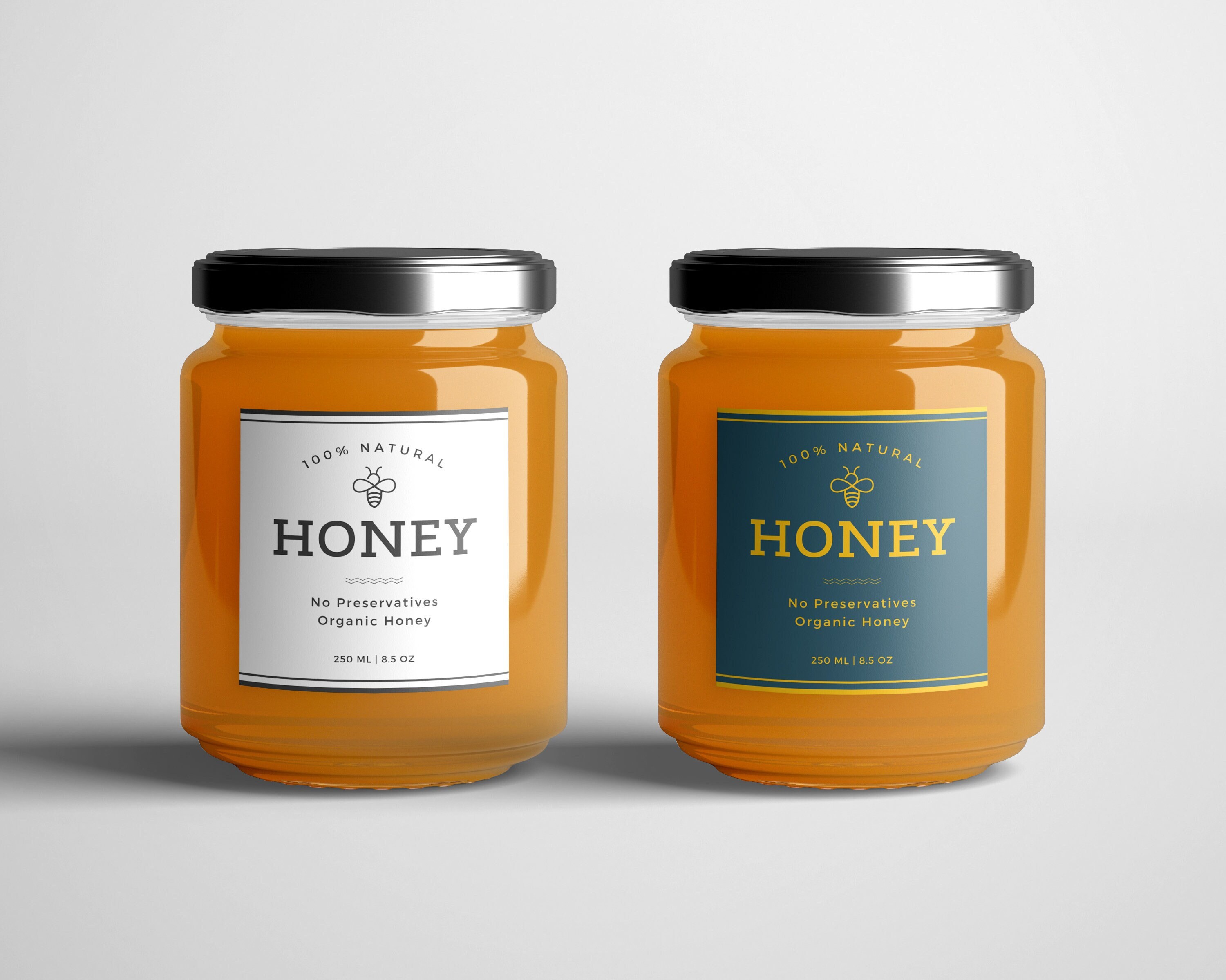 Honey Jar Labels, Honey Stickers, Apothecary Labels, Canning Labels ...