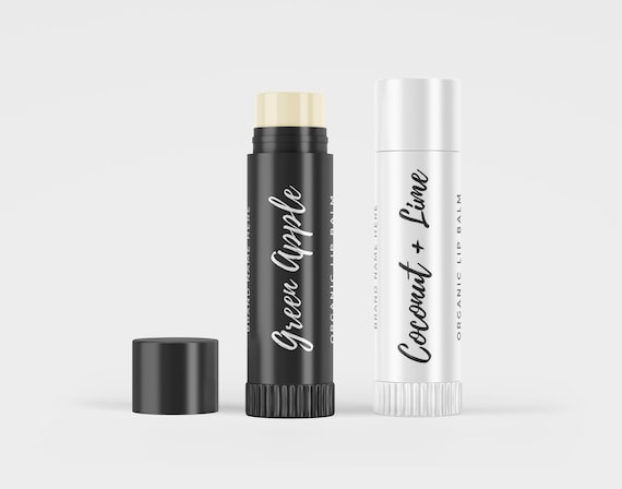 Lip Balm Label Template Canva Lip Balm Label Design Modern | Etsy