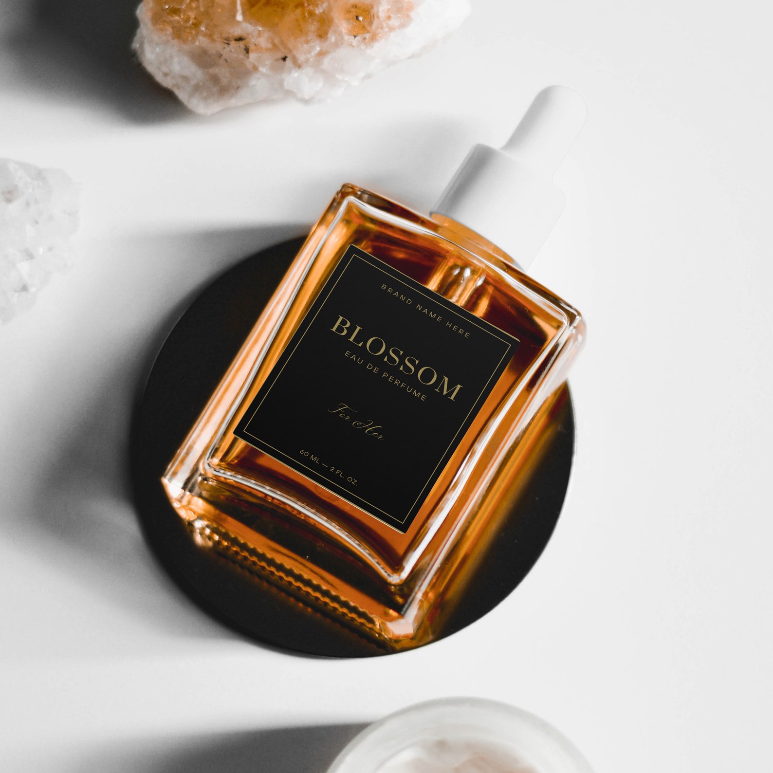 Luxury Perfume Bottle Labels Perfume Label Template - Etsy