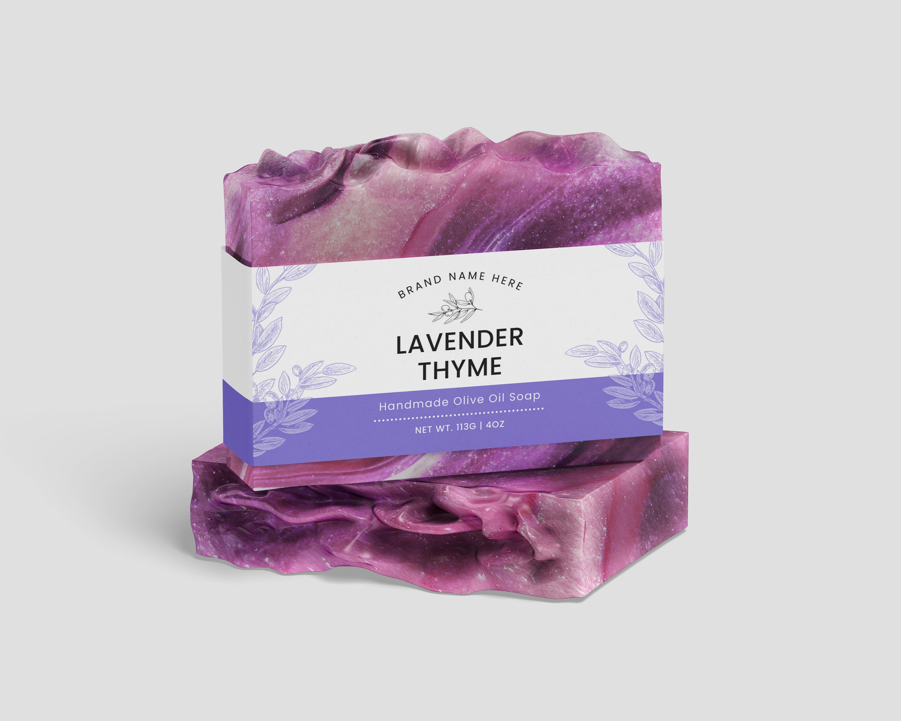 Editable Soap Labels Template, DIY Customizable Soap Label Design ...