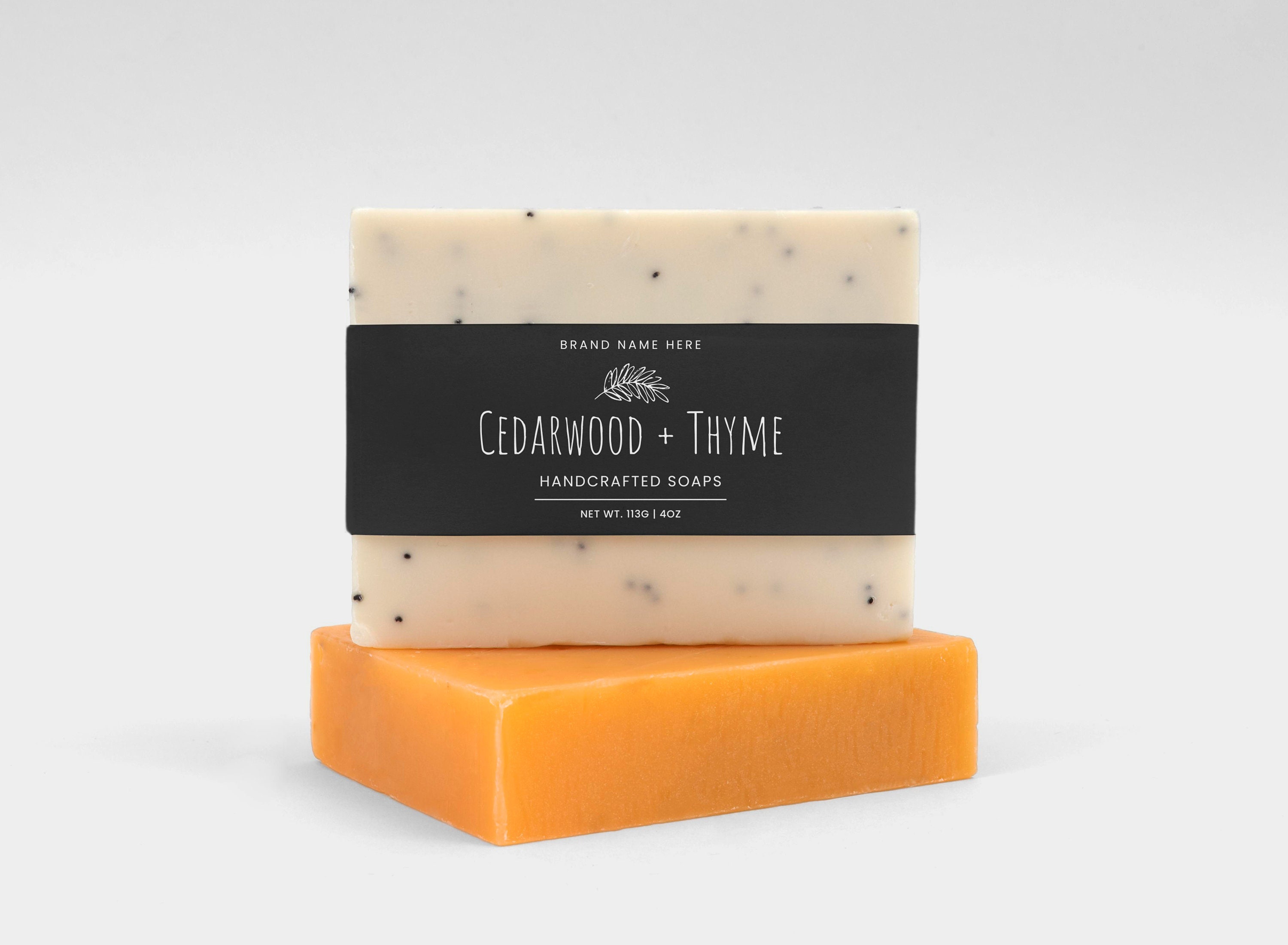 Handmade Soap Labels Template, DIY Soap Packaging, Printable Soap Wraps ...