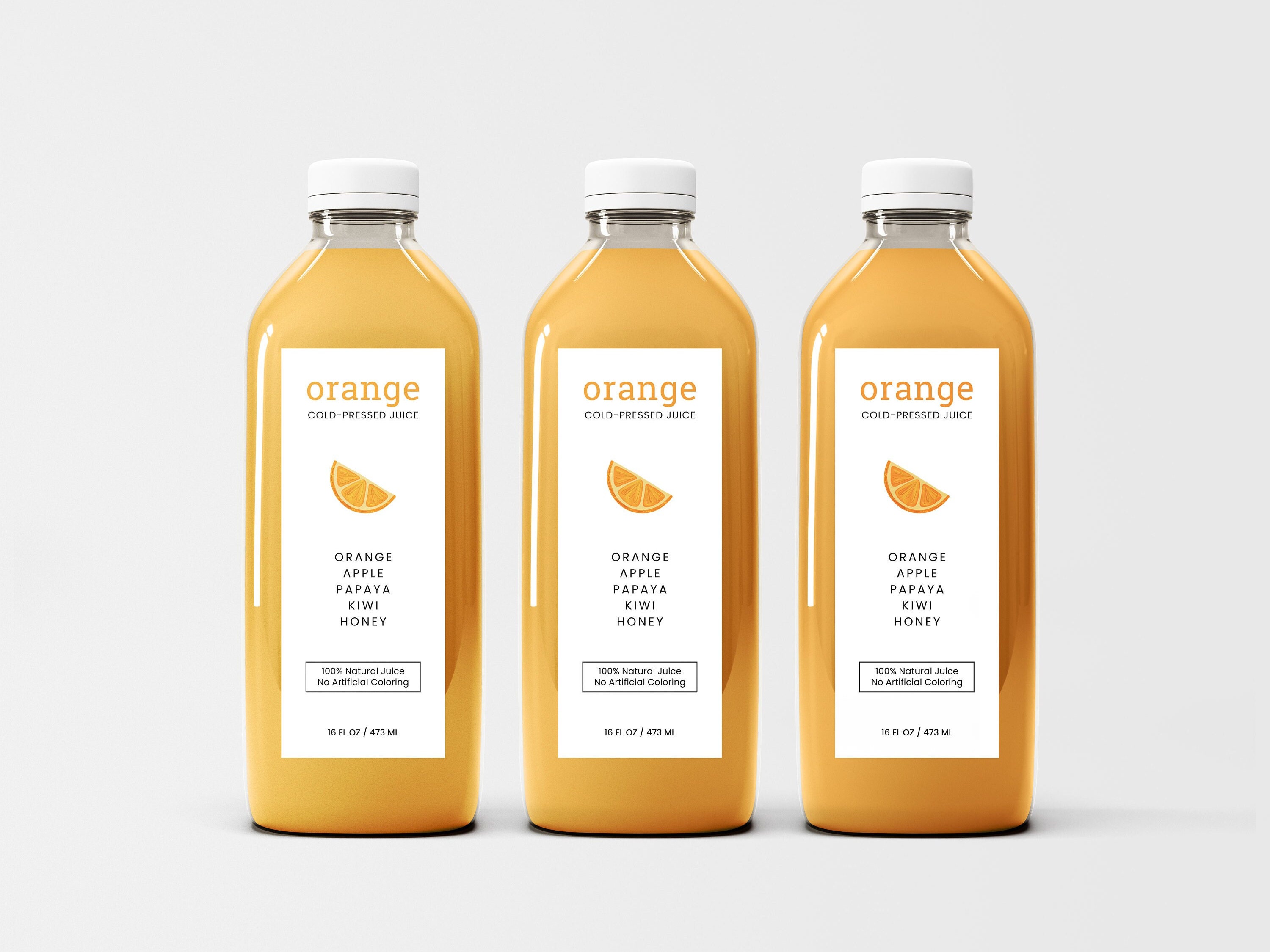 Editable Juice Bottle Label Template, DIY Customizable Juice Labels ...