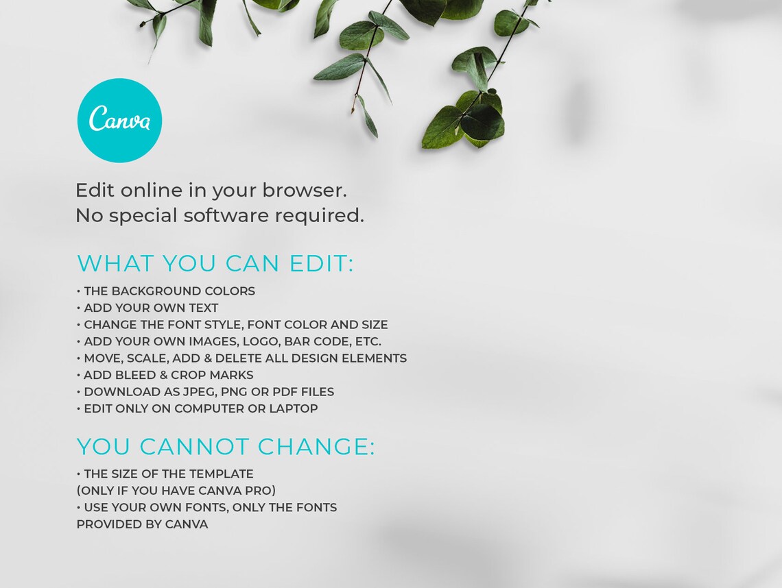 Editable Juice Label Template, Smoothie Label, Canva Printable Custom ...