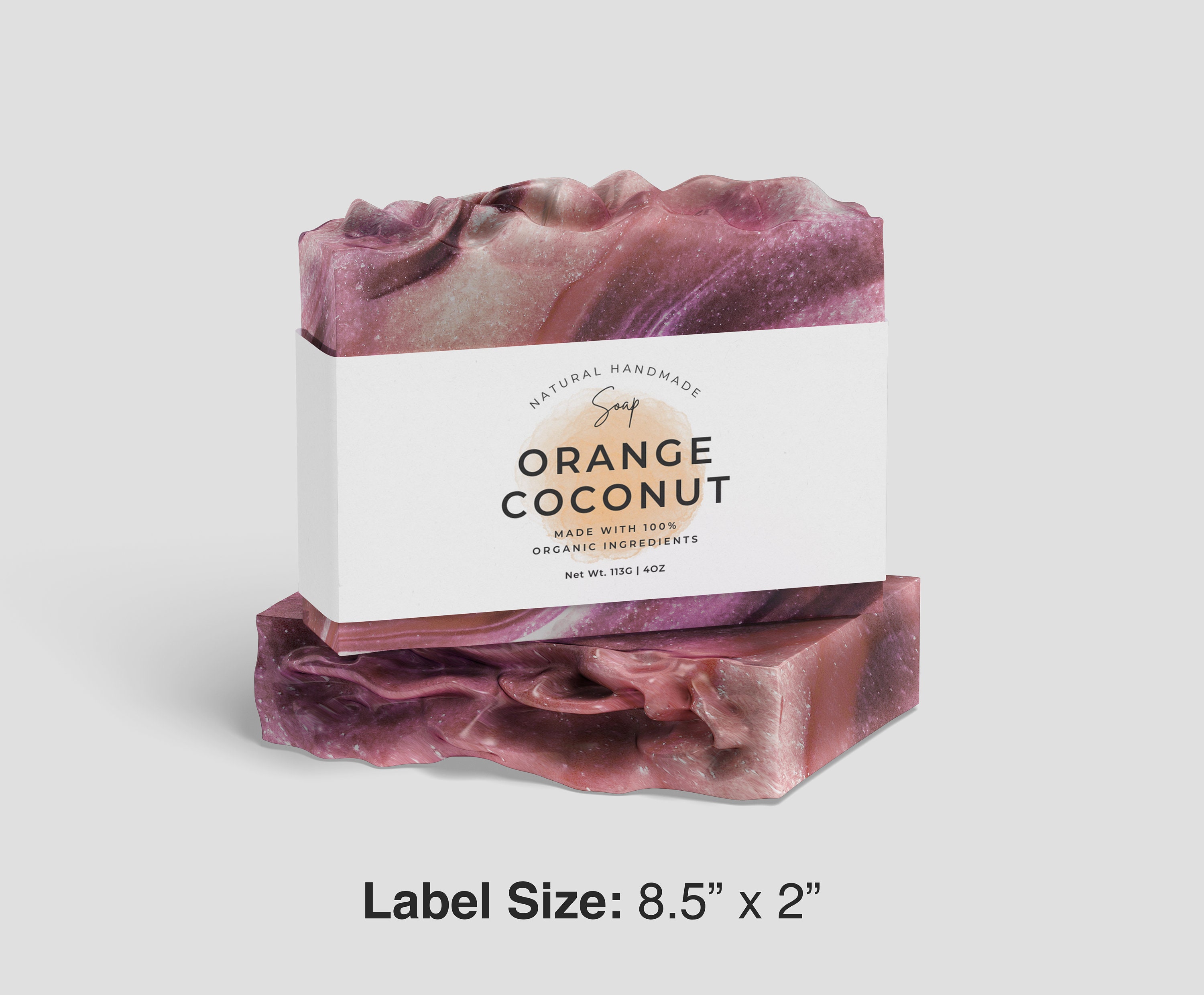 Soap Labels Template, Bar Soap Labels, Canva Soap Label Design ...