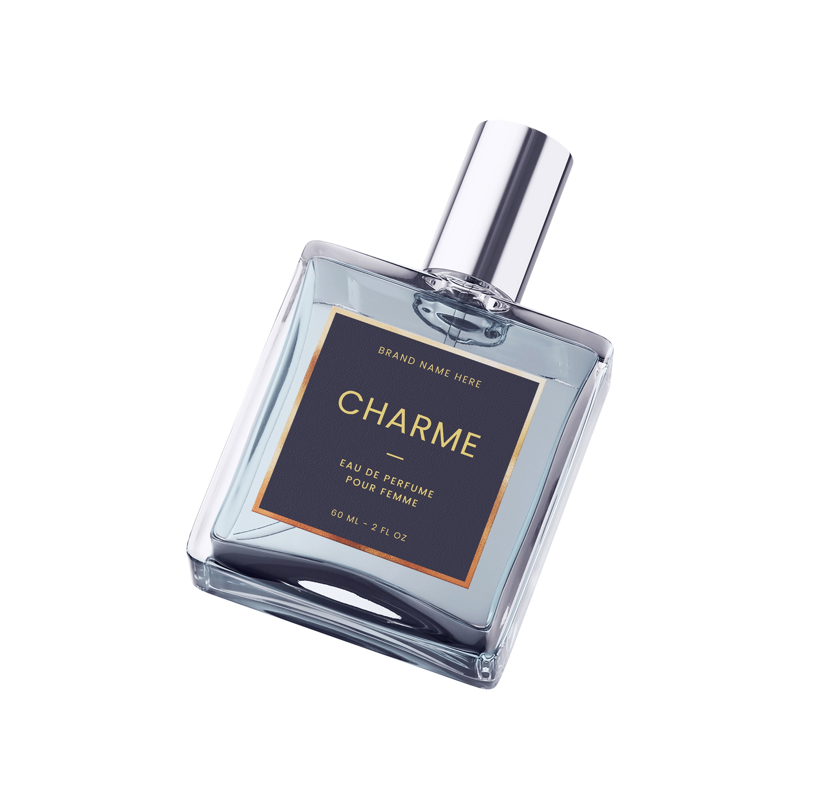 Perfume Bottle Label Design, Perfume Stickers, Fragrance Labels ...