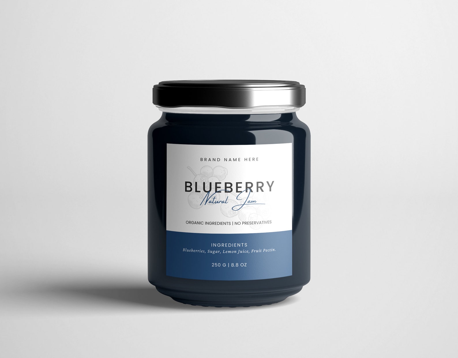 Jam Jar Labels Template, Canning Labels, Mason Jar Labels, Jam Stickers ...