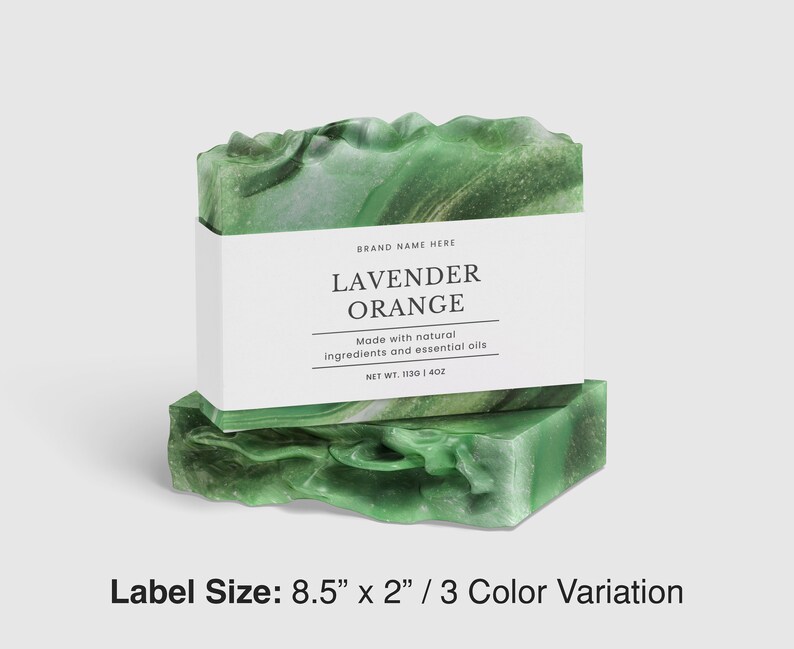 Soap Label Template, Soap Packaging, Soap Bar Label, Soap Wrapper, Soap ...