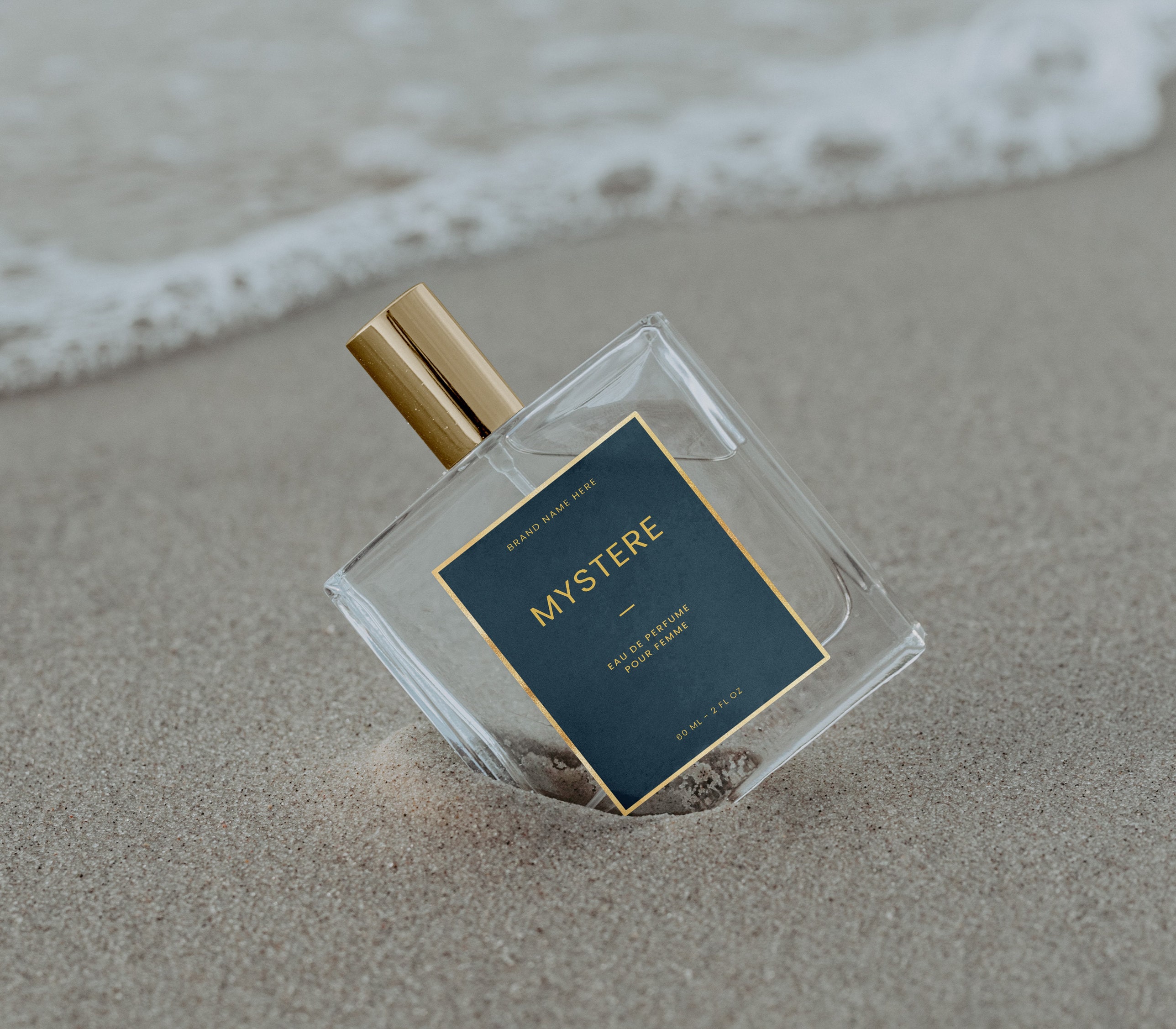 Perfume Bottle Label Design, Perfume Stickers, Fragrance Labels ...