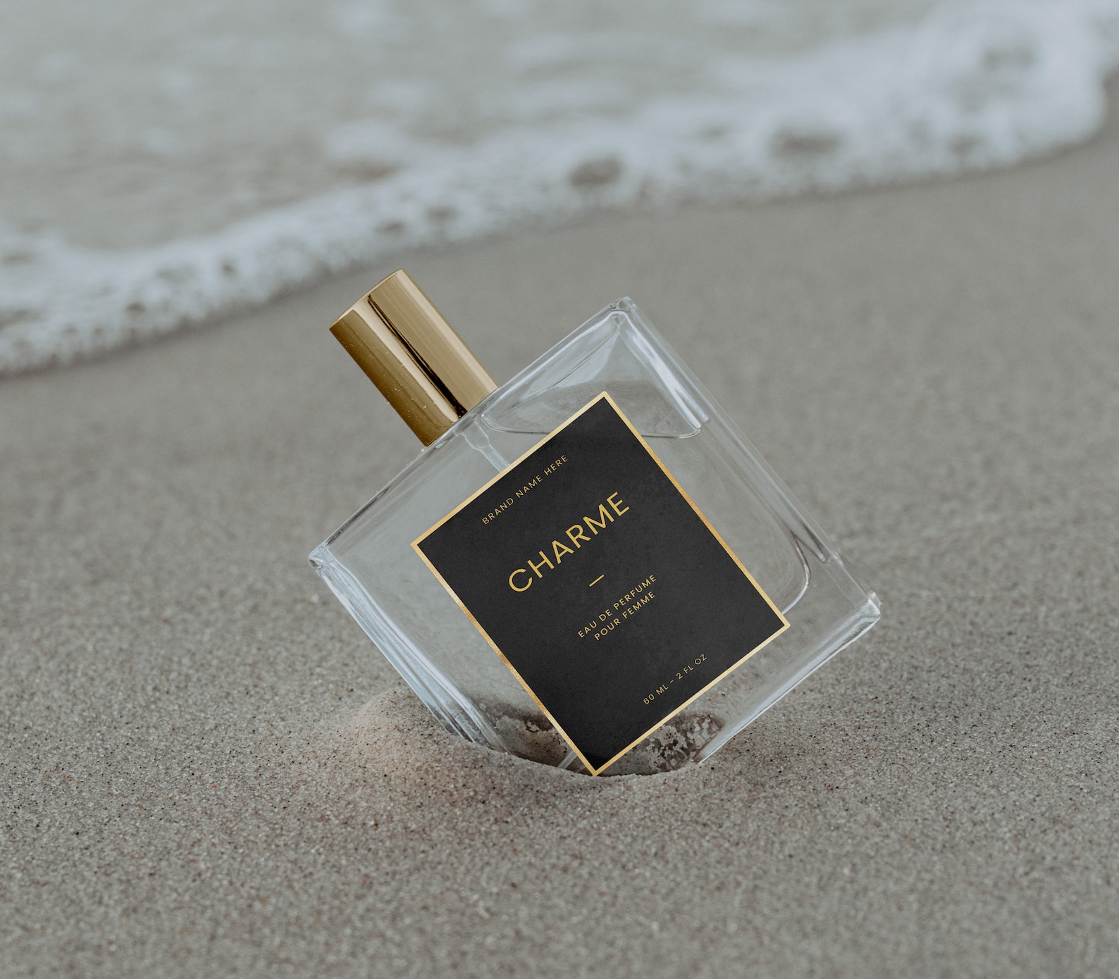 Perfume Bottle Label Design, Perfume Stickers, Fragrance Labels ...