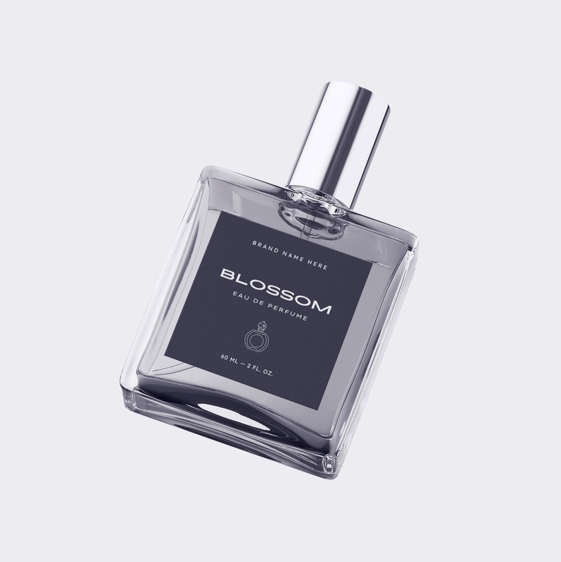 Perfume Bottle Label Template, Custom Perfume Labels, Fragrance Labels ...