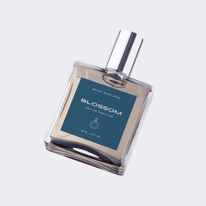 Perfume Bottle Label Template, Custom Perfume Labels, Fragrance Labels ...