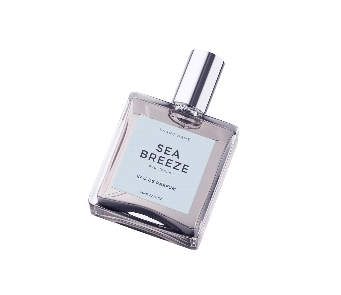 Editable Perfume Label Template Fragrance Labels Design Canva Product ...
