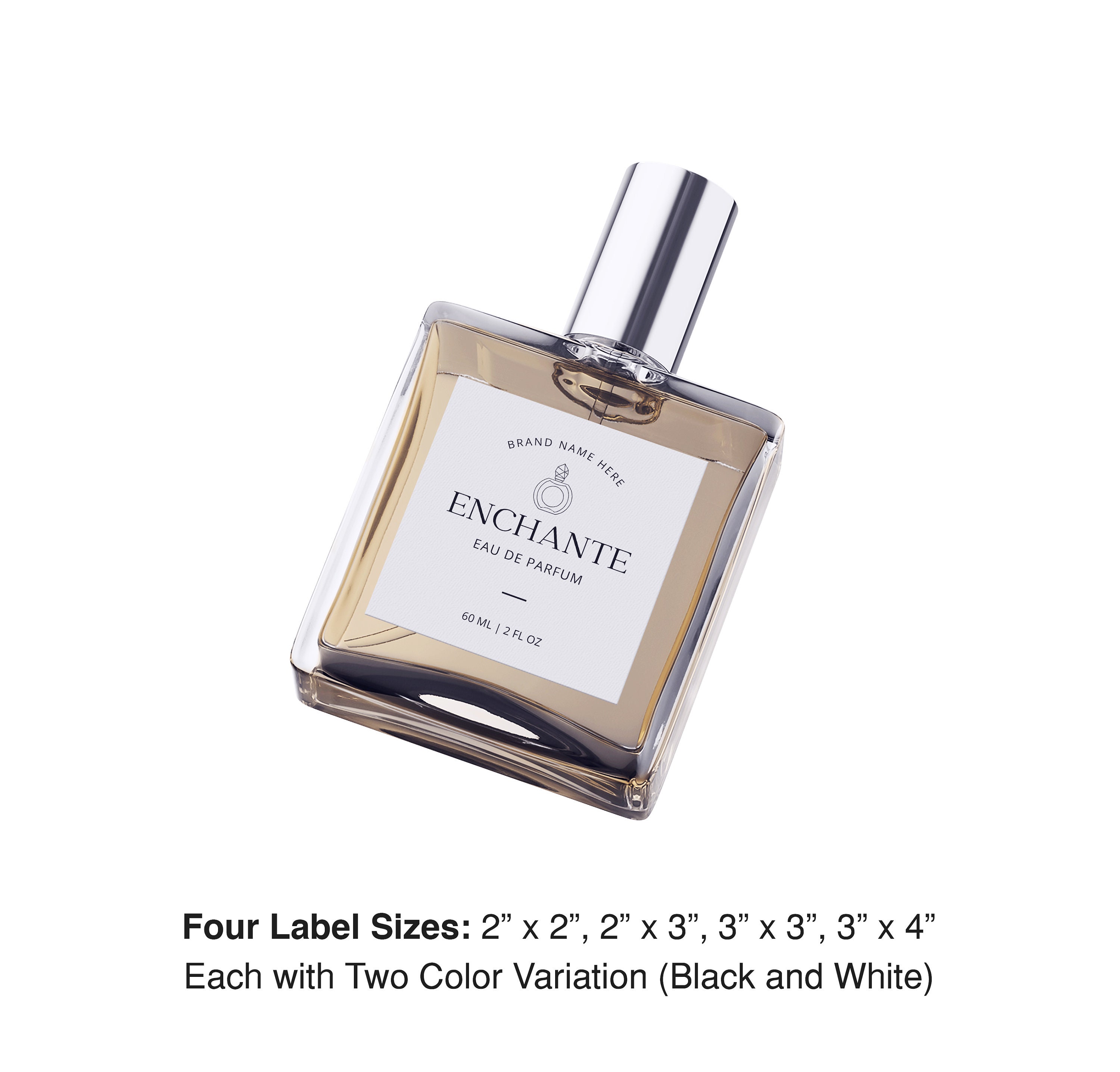 Perfume Label Template Design, Canva Labels for Perfumes, Perfume ...