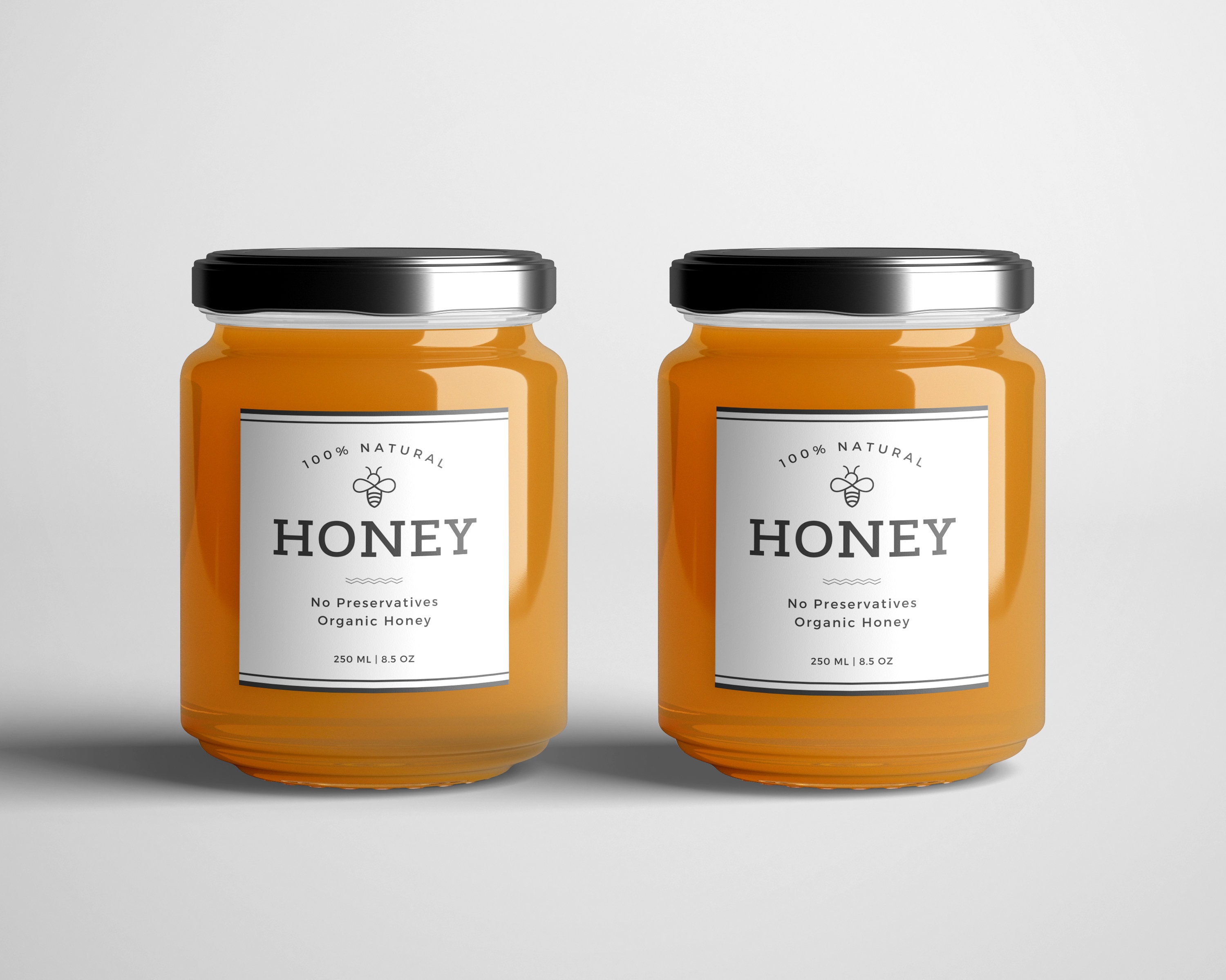 Honey Jar Labels, Honey Stickers, Apothecary Labels, Canning Labels ...