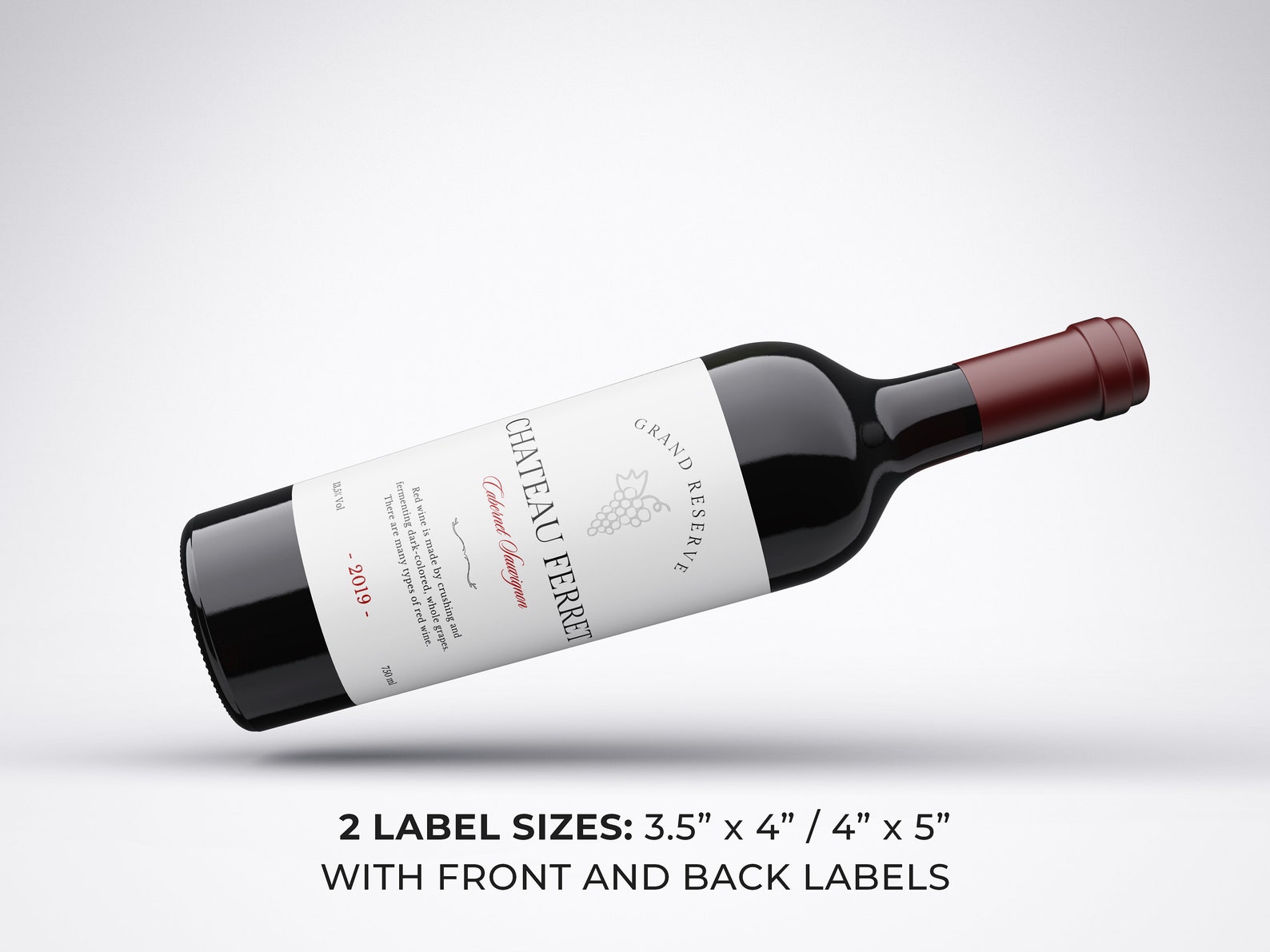 Wine Labels Template, Wine Bottle Label Design, Wine Labels Stickers ...