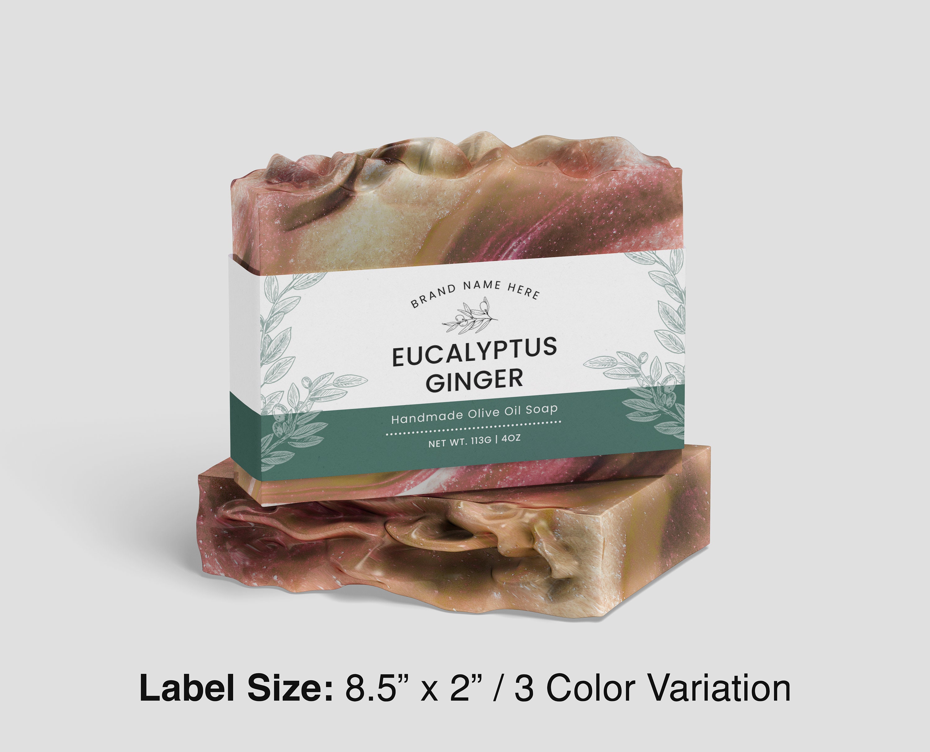 Editable Soap Labels Template, DIY Customizable Soap Label Design ...