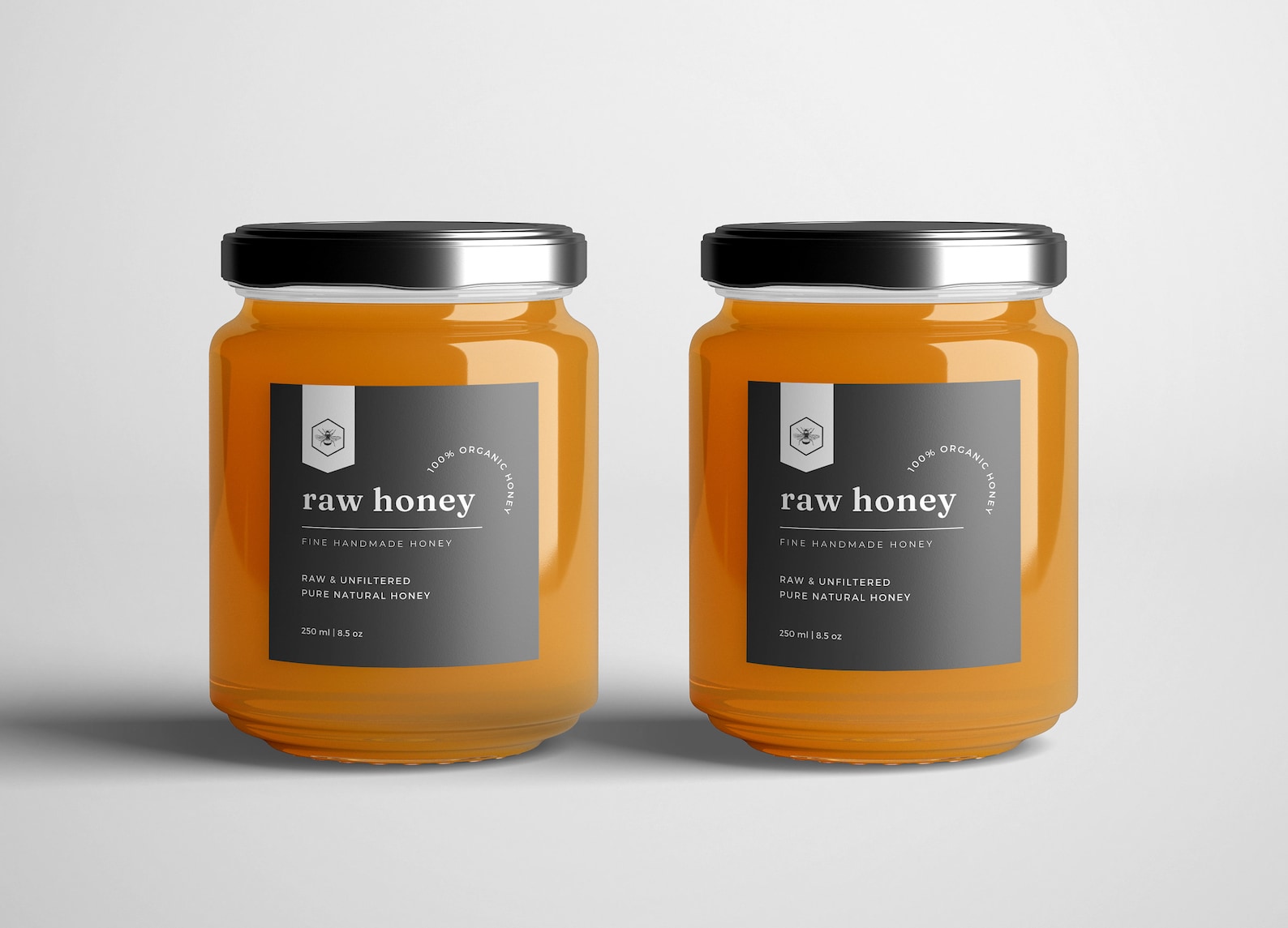 Honey Label Sticker, Homemade Honey Label, Honey Jar Labels, Honey ...
