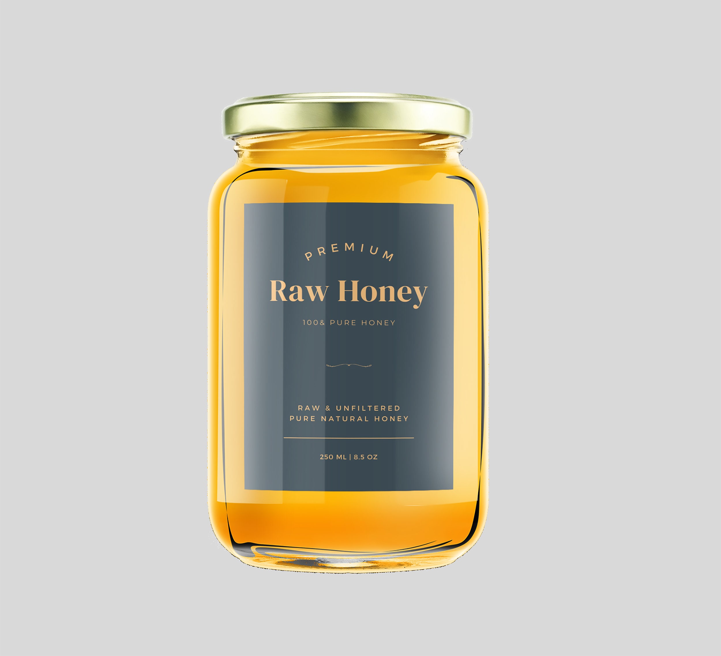 Honey Jar Labels, Homemade Honey Labels, Jar Label Template, Mason Jar ...