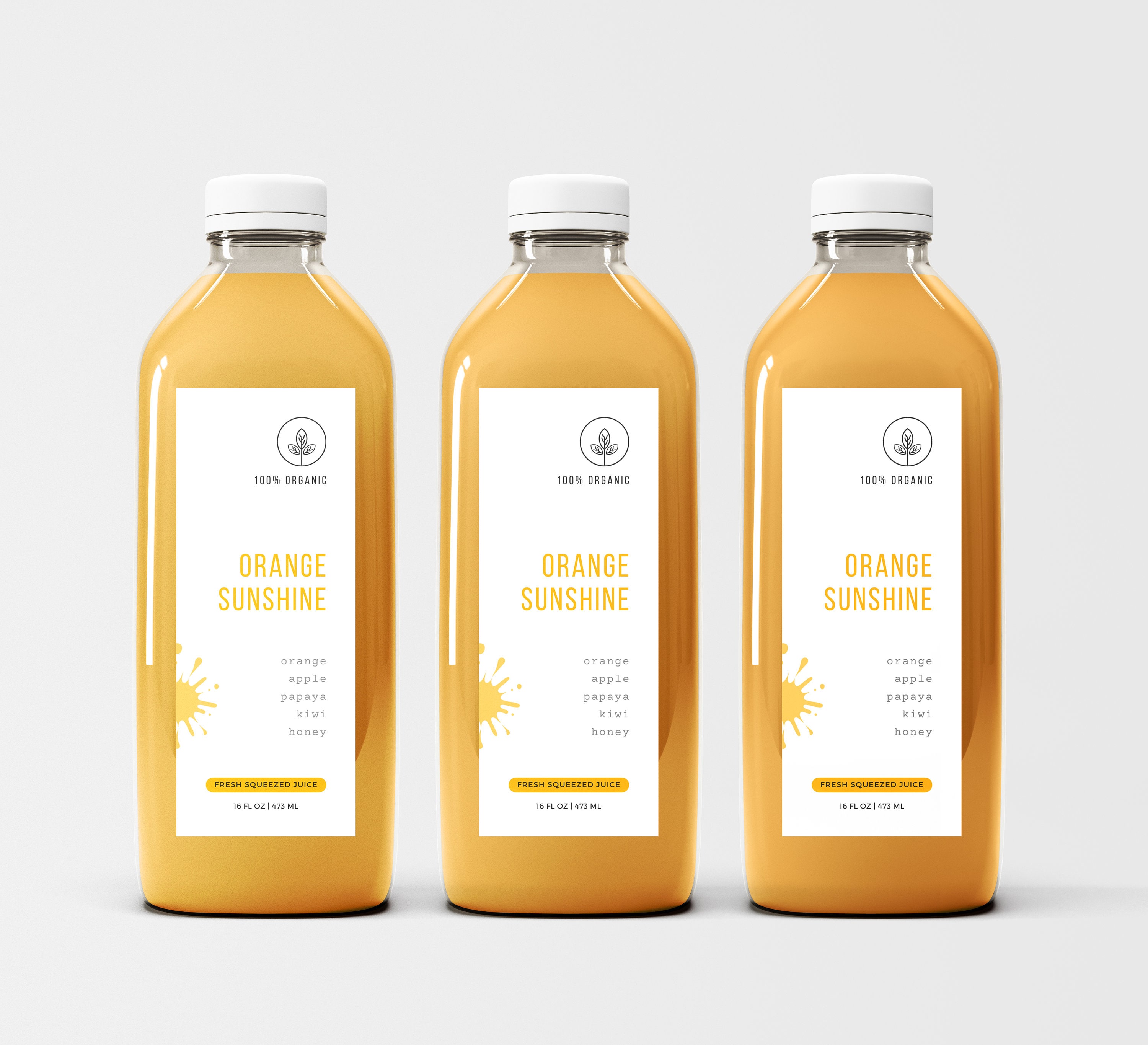 Juice Labels Template, Juice Bottle Labels, Editable Juice Labels ...