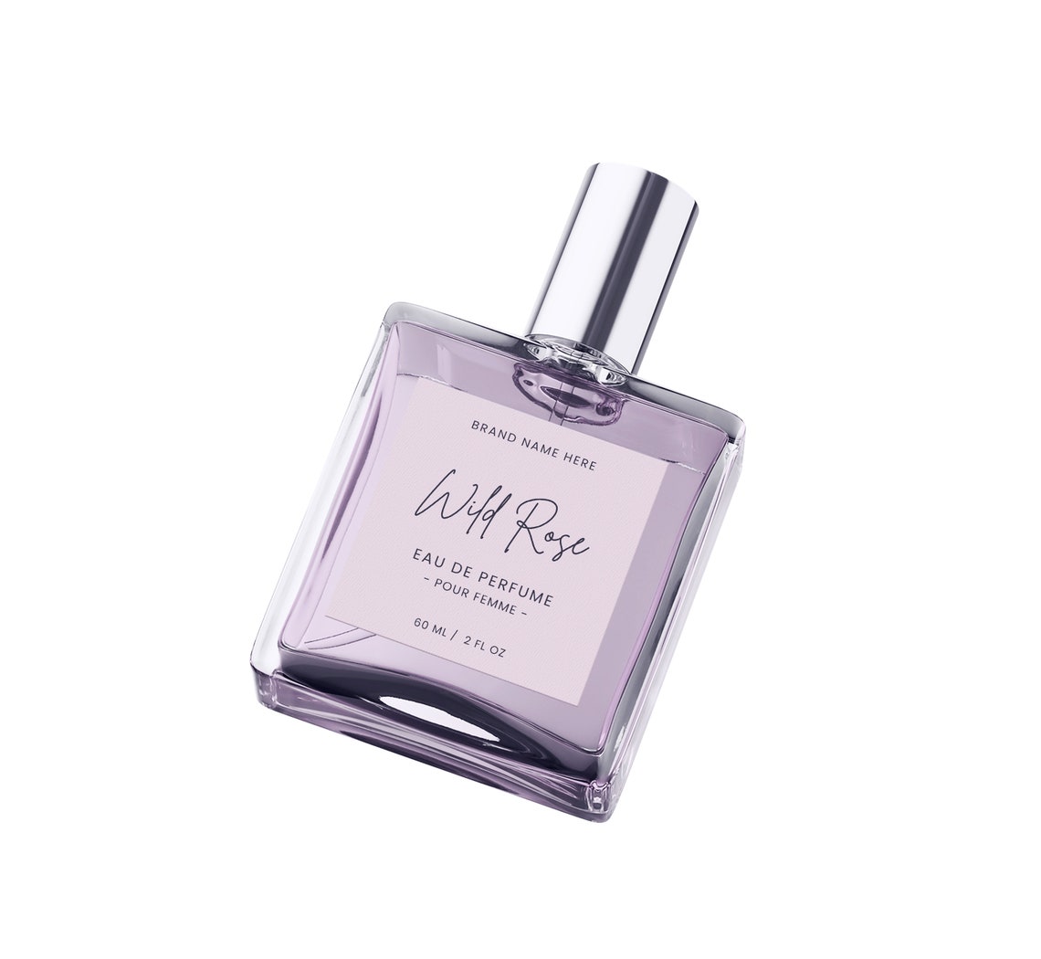 Editable Perfume Label Design, Pink Perfume Label, High End Perfume ...