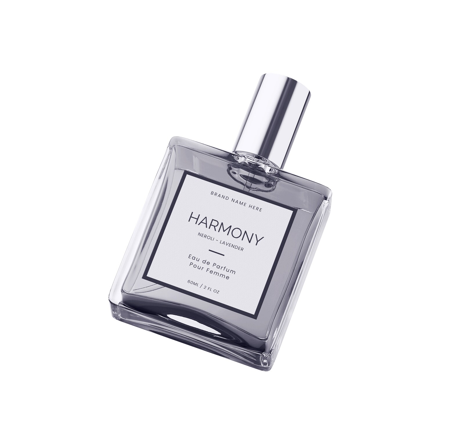 Custom Perfume Label Template Fragrance Bottle Labels - Etsy