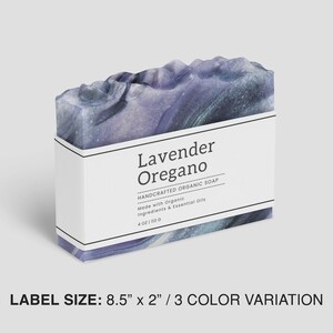 Soap Bar Label Template, Soap Wrapper Template, Soap Sleeve Template ...