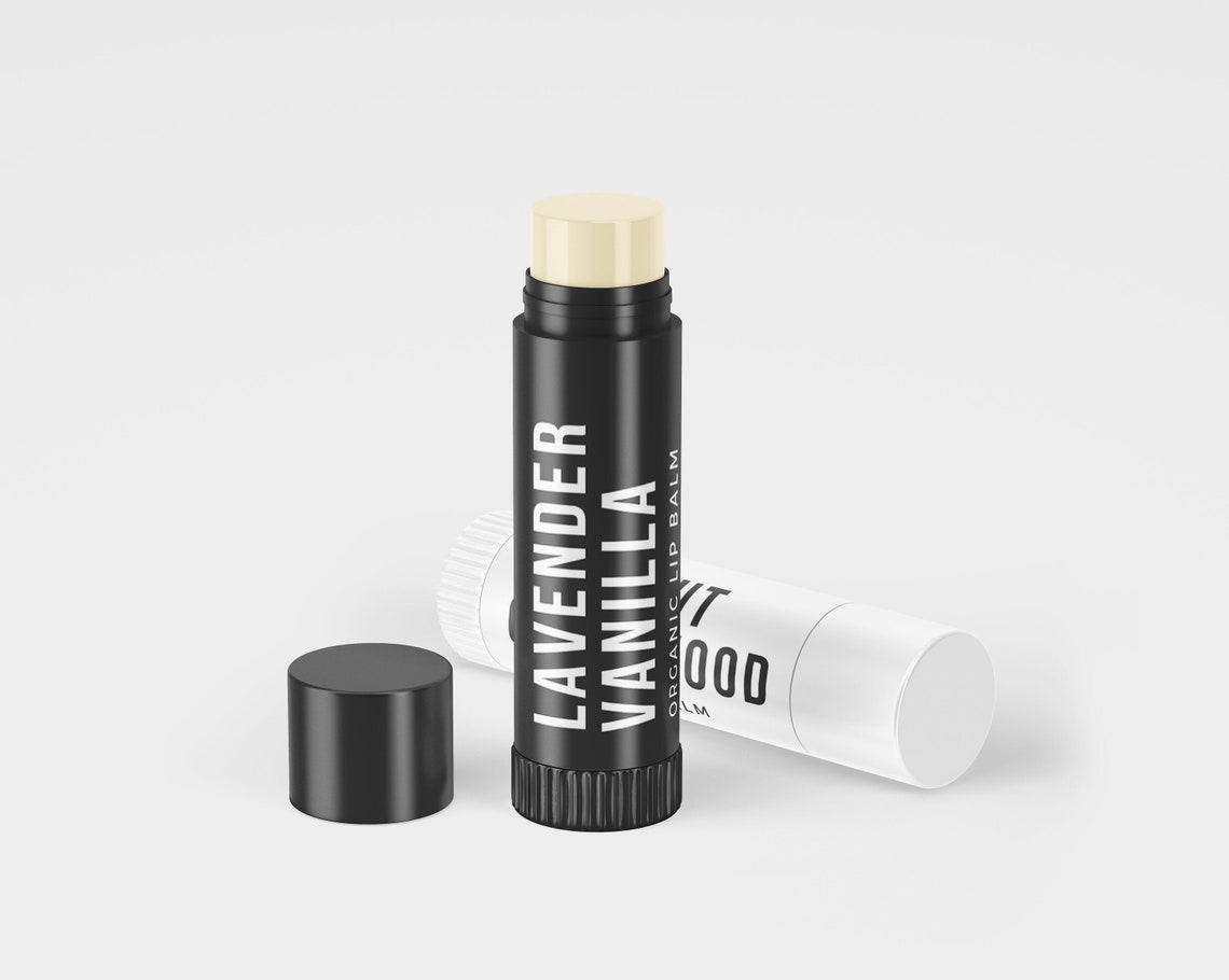 Lip Balm Label Template - Chapstick Label Design - Minimal Canva Label ...