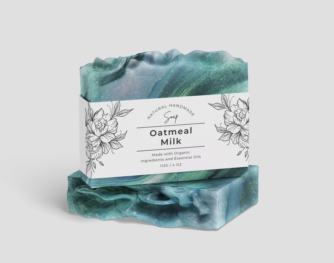 Soap Labels Template, Soap Label Sticker, Printable Soap Labels, Canva ...