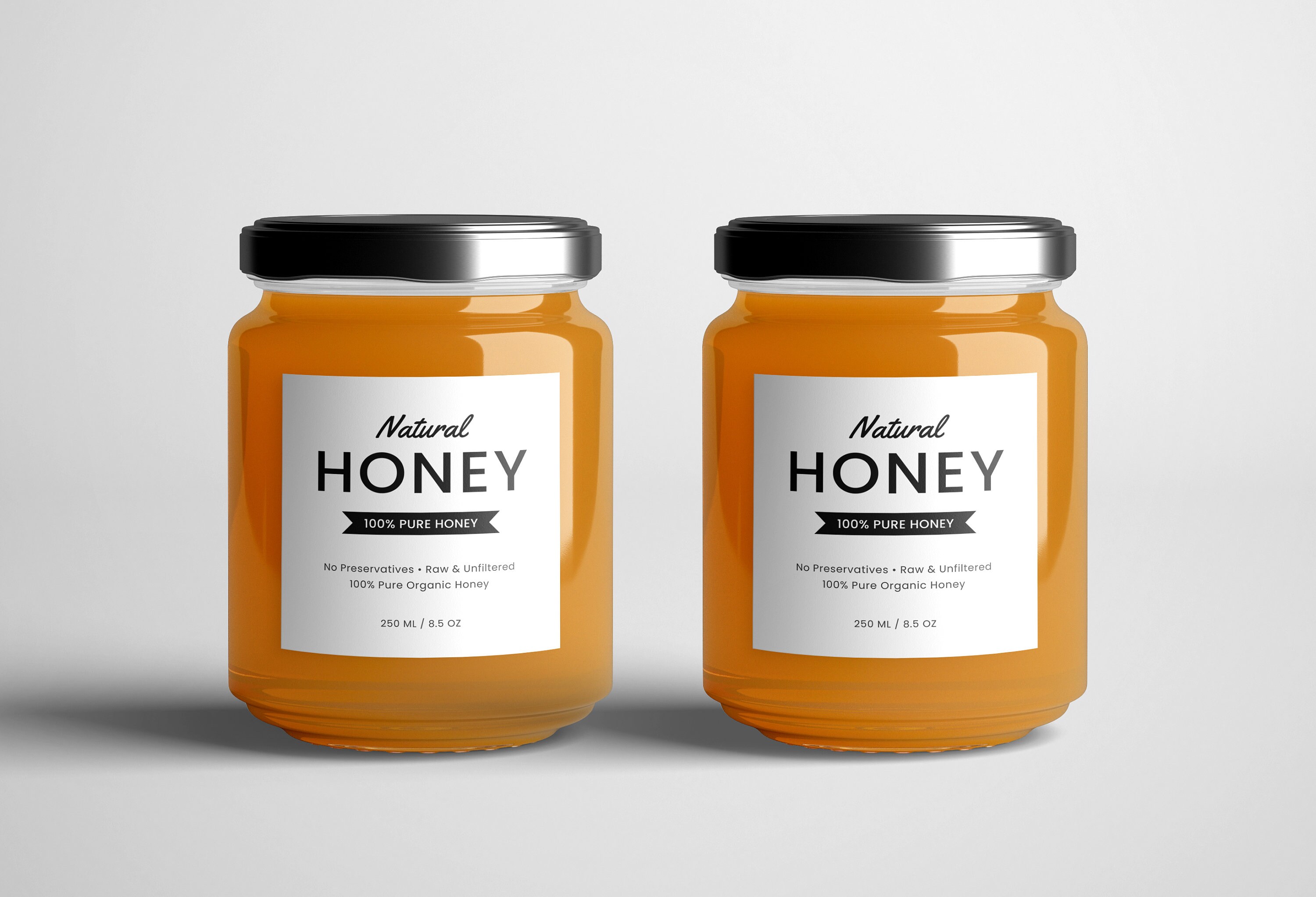 Customizable Honey Jar Labels Template, Jam Jar Label Design, DIY ...