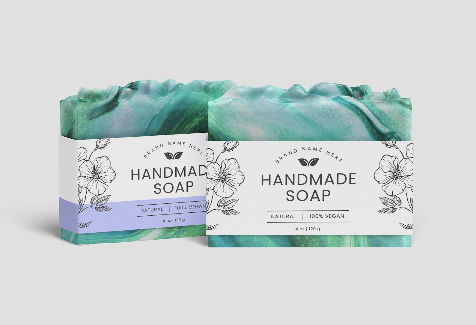 Soap Labels Template - Handmade Soap Labels - Canva Soap Label - Custom ...