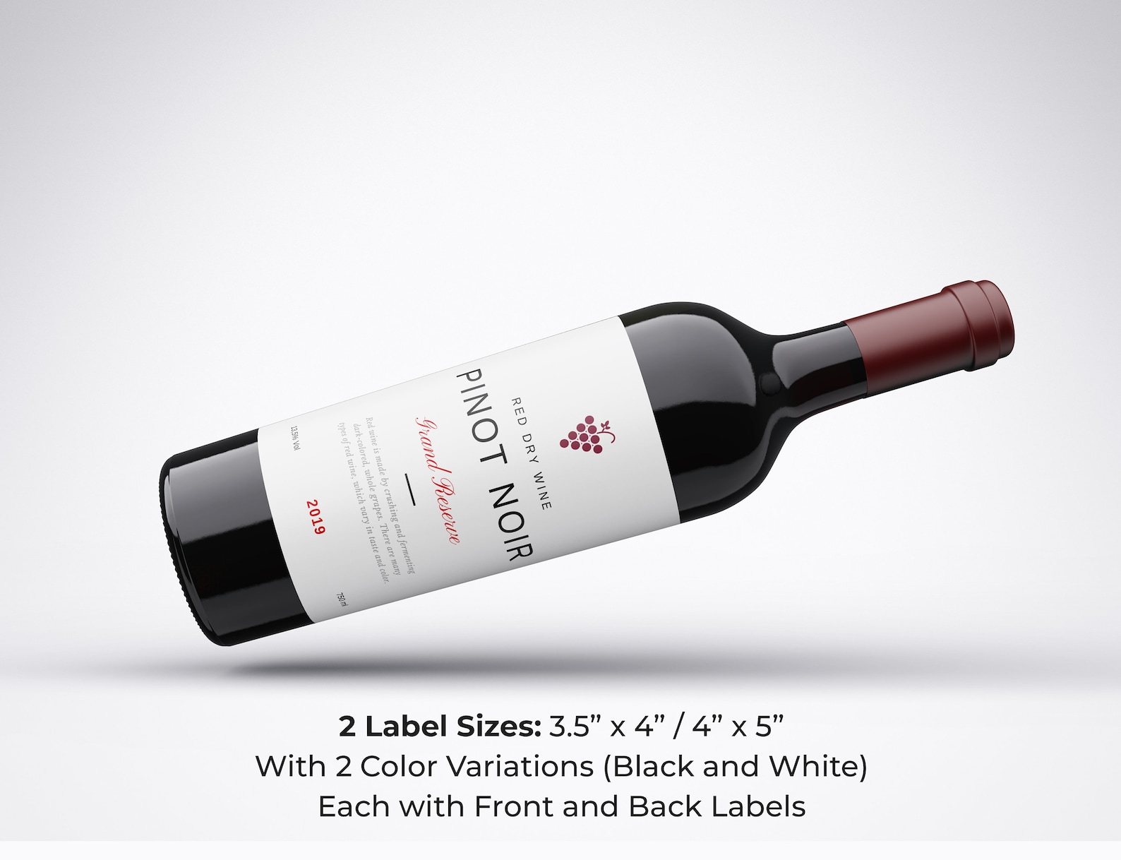 Wine Labels Template, Homemade Wine Label Design, Wine Bottle Label ...