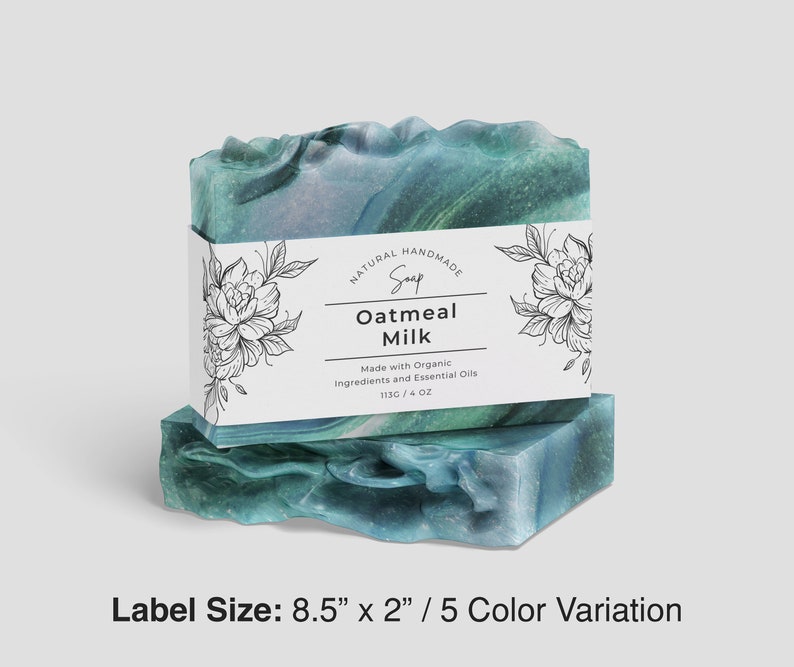 Soap Labels Template Soap Label Sticker Printable Soap - Etsy