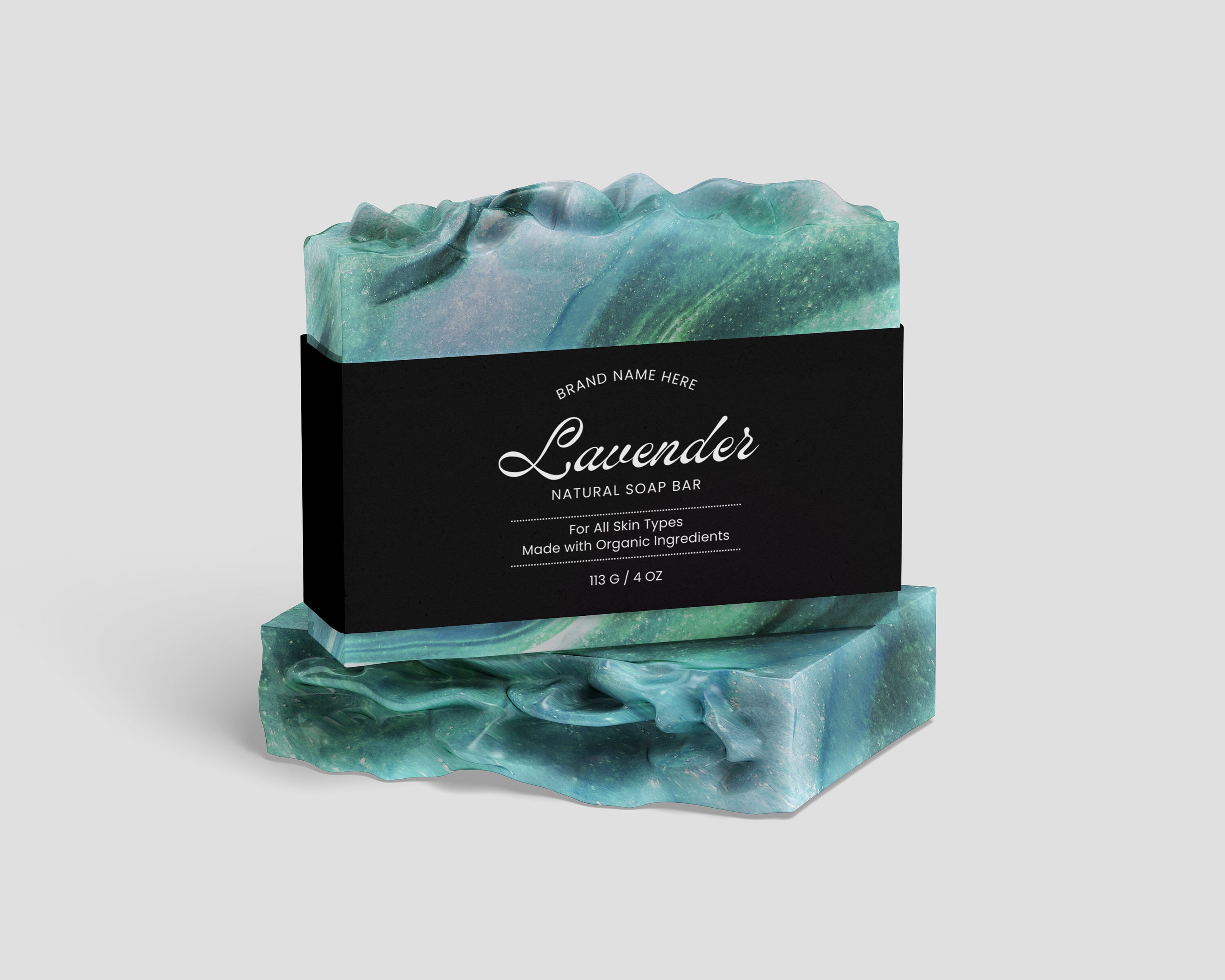 Elegant Soap Label Template, Homemade Soap Bar Label Design, Canva Soap ...