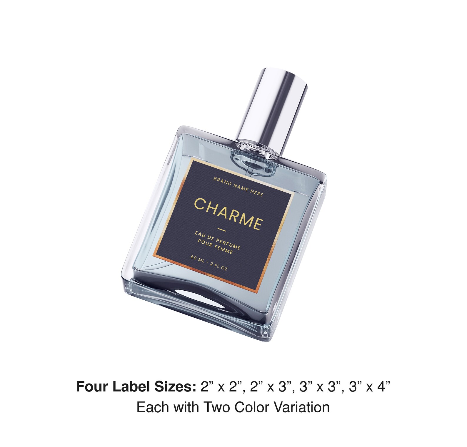 Perfume Bottle Label Design, Perfume Stickers, Fragrance Labels ...