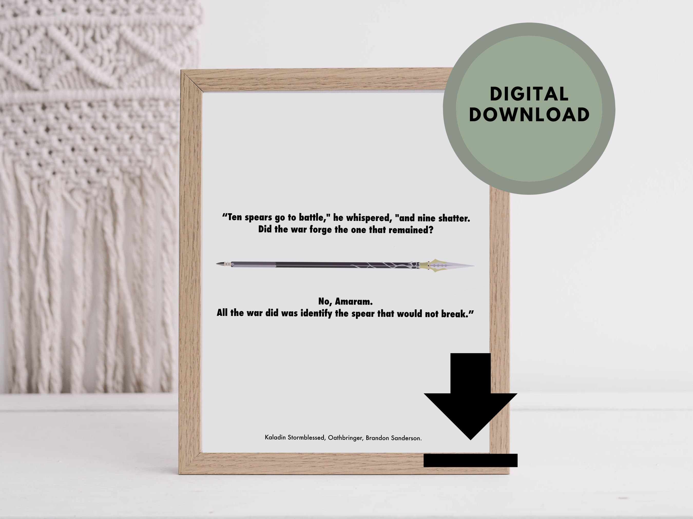 Kaladin Stormblessed Quotes the Stormlight Archive Oathbringer Brandon ...