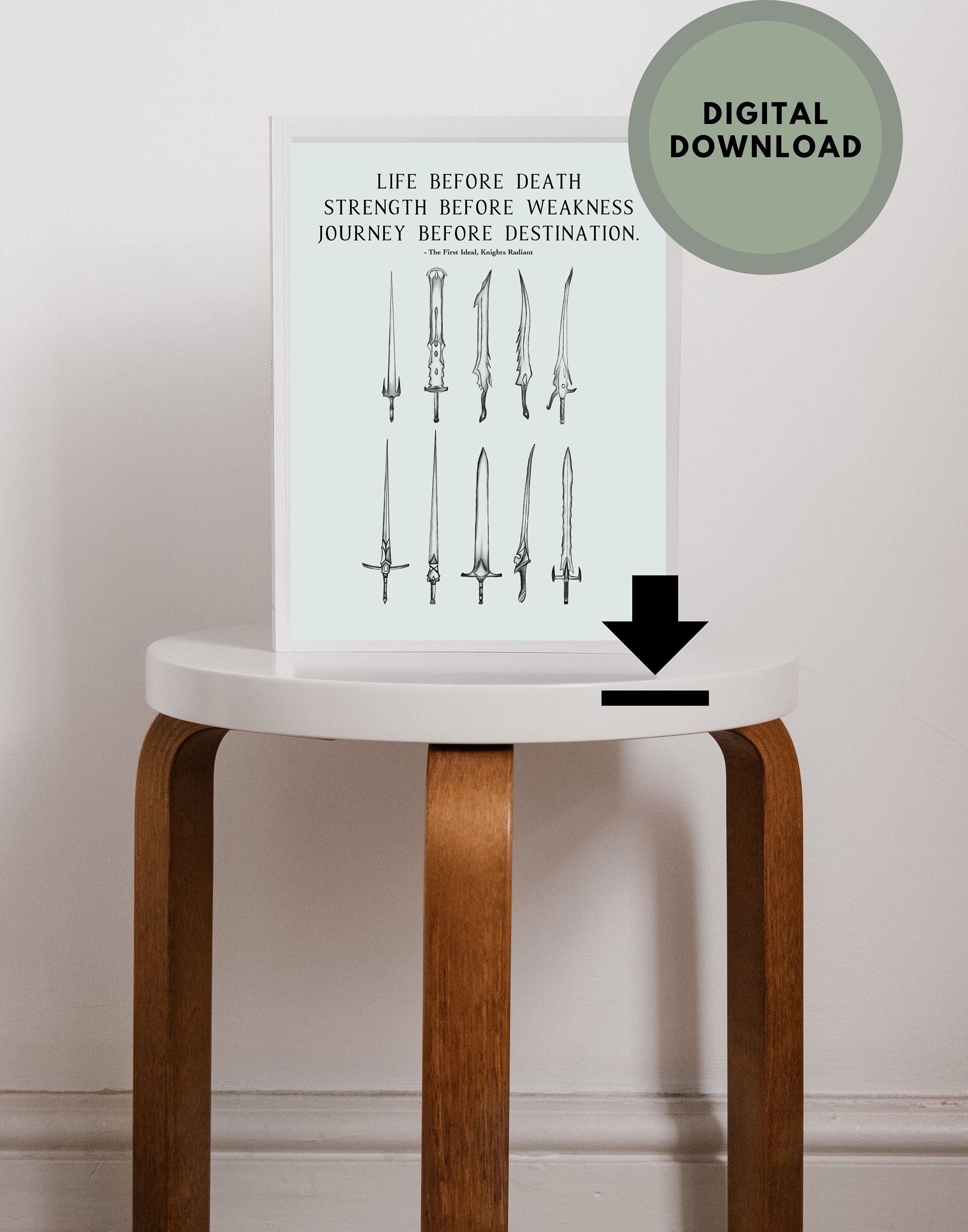 Life Before Death Quote First Ideal Knights Radiant Honorblades the ...