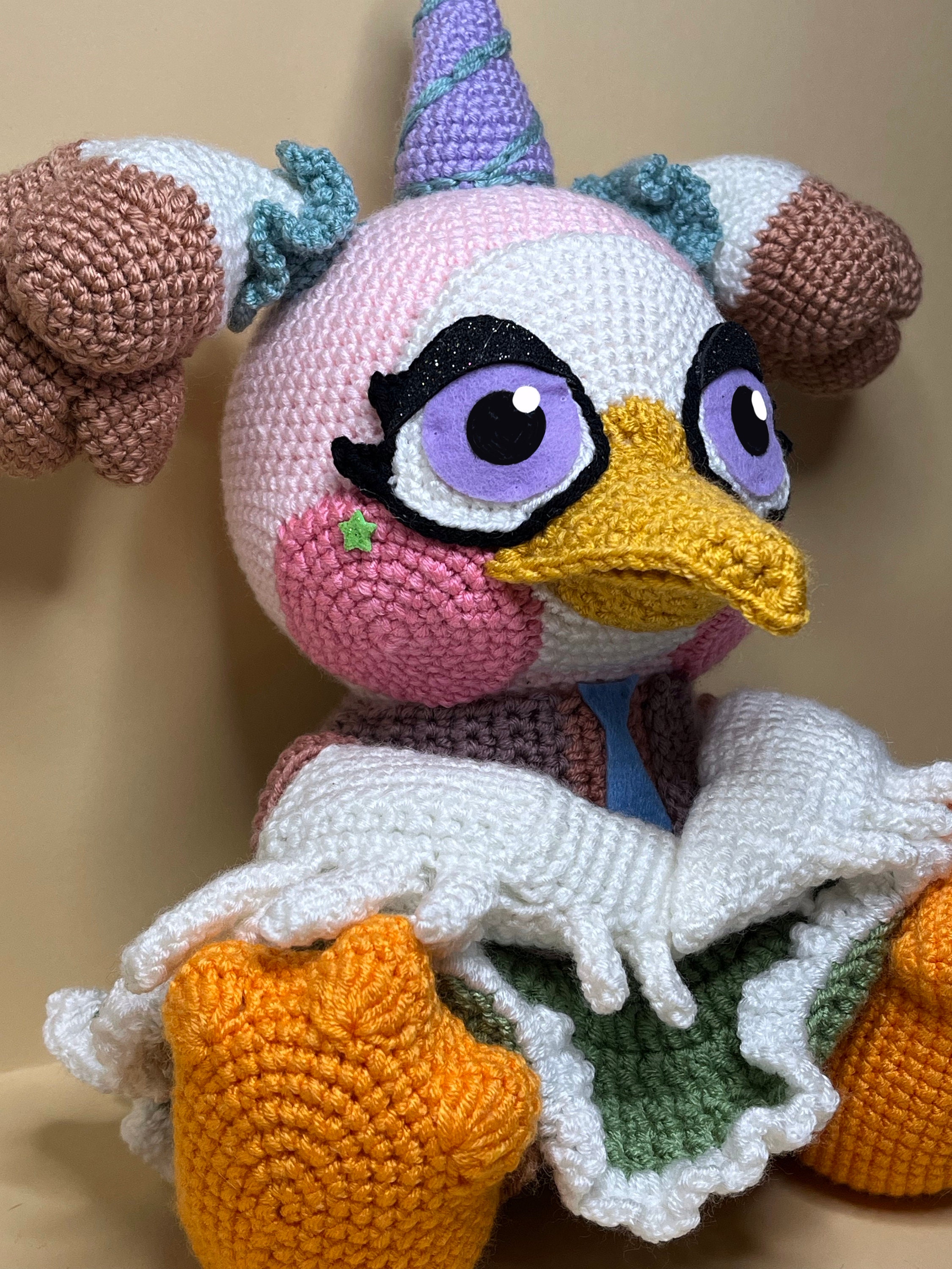 PDF CROCHET PATTERN Circus Chicken - Etsy
