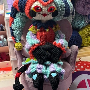 PDF CROCHET PATTERN Clown Jester - Etsy