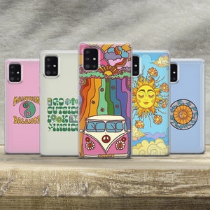Groovy Hippie Phone Case Retro Hippie Cover for - Etsy
