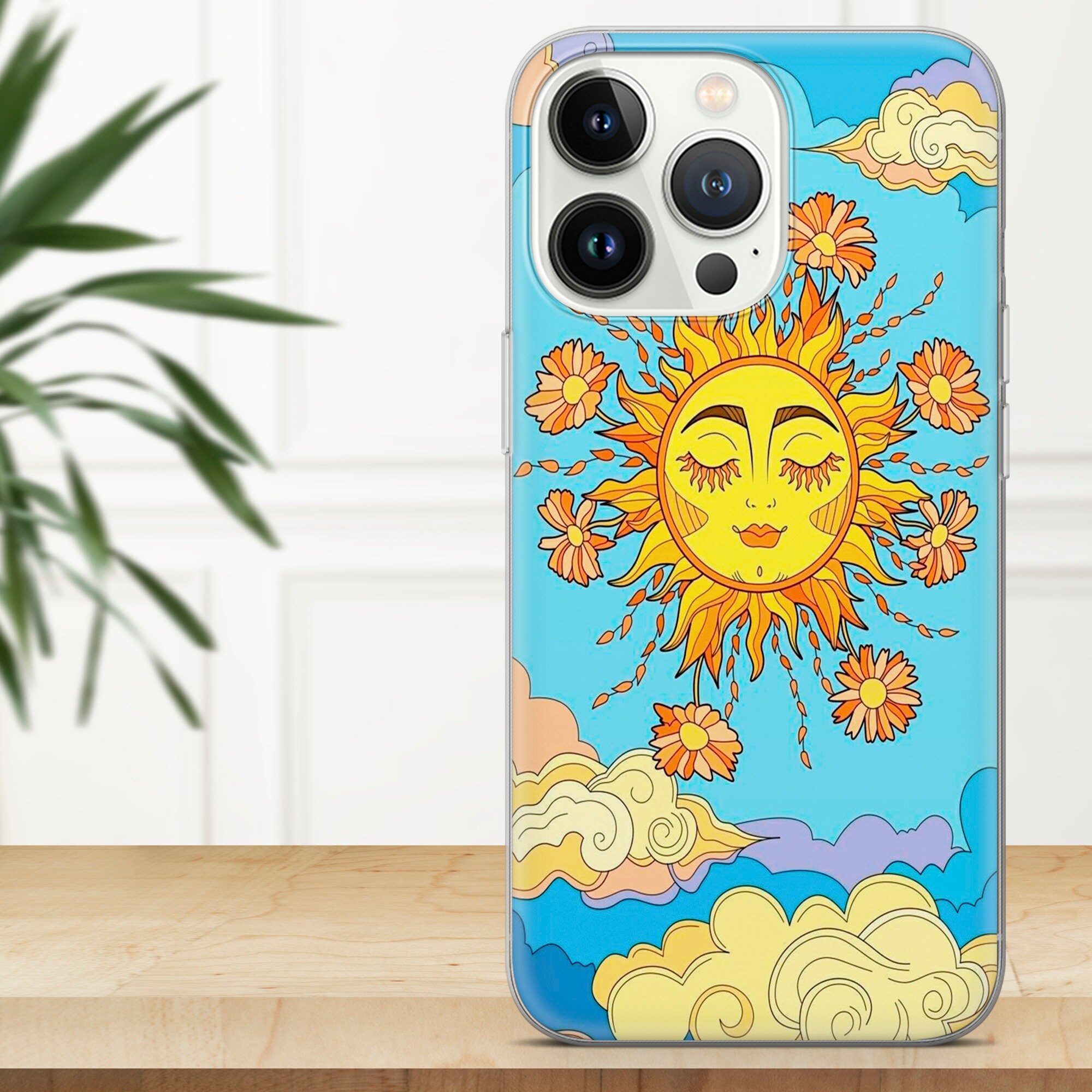 Groovy Hippie Phone Case Retro Hippie Cover for - Etsy