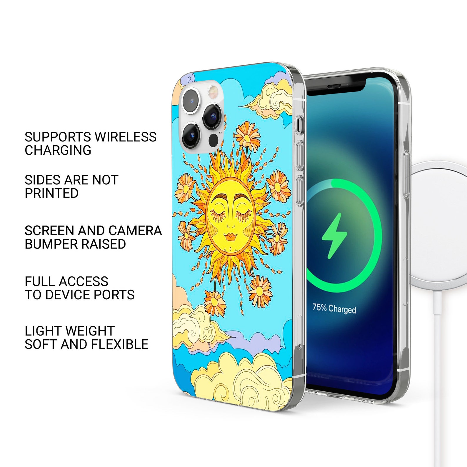 Groovy Hippie Phone Case Retro Hippie Cover for - Etsy