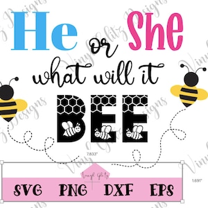 Bee Gender Reveal - Etsy