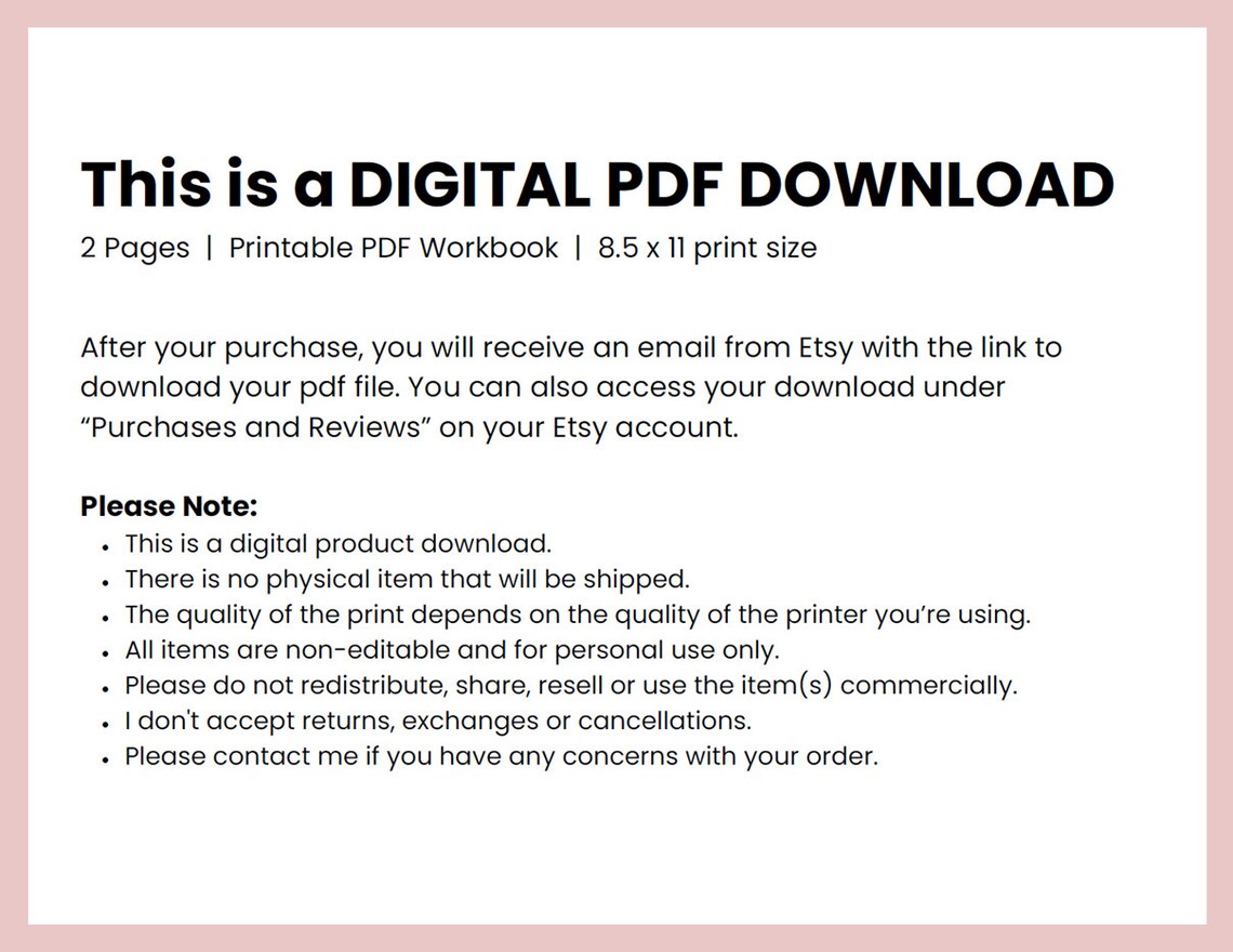 Your 10 Year Road Map Goal Setting Printable Worksheet | Etsy